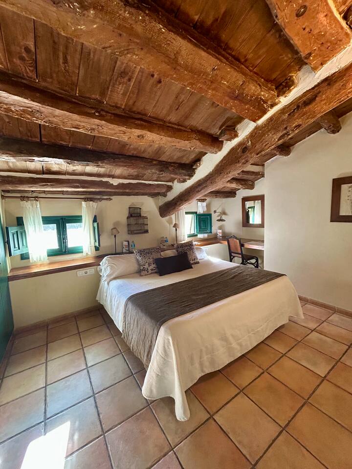 Chambre Cosy - Hôtel Rural Avec Piscine - Villena