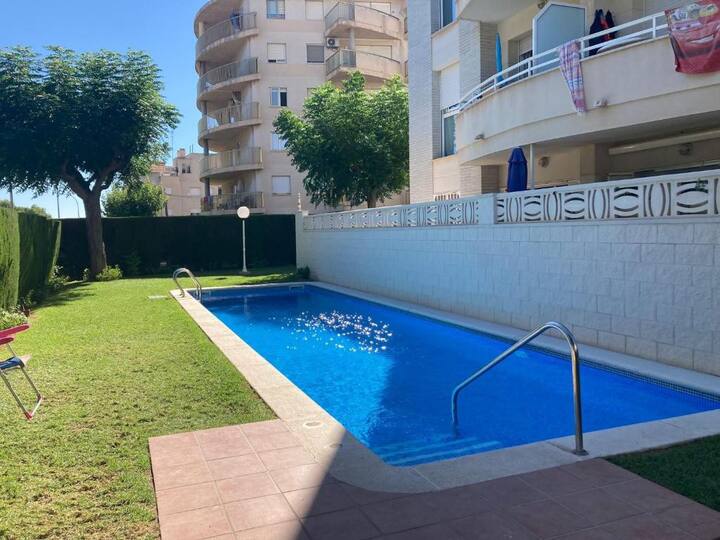 Piso Aloha | 4 Pers | Criques 50m | Piscine | Clim - Miami Platja