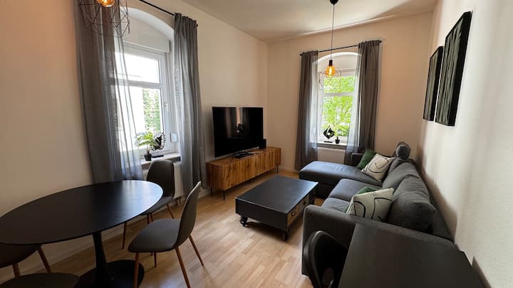 Stayindresden-de Historic Apartment King-size Bed - Drezda