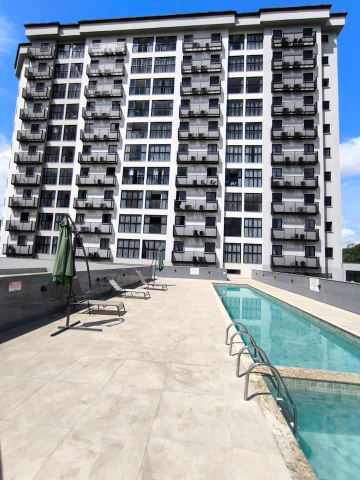 550m Da Vila Germânica | Piscina| Apto Climatizado - Blumenau