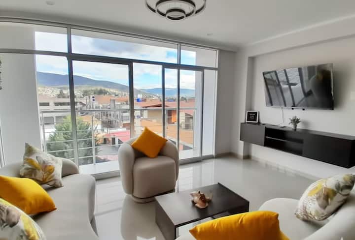 Dpto. A 7 Min Del Centro Con Vistas Desde Balcón - Huancayo