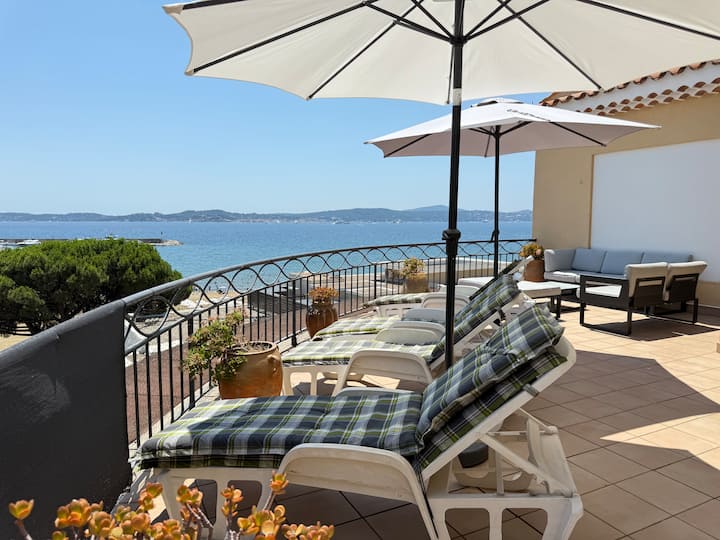 Appartement Et Superbe Terrasse Vue Mer Ste Maxime - Saint-Tropez