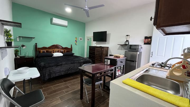 2) Equipped Studio + Large Patio - Puerto Vallarta