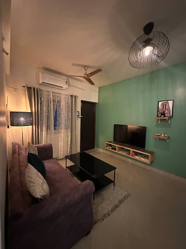 River Side 2br/2 Bath Nest - Goa