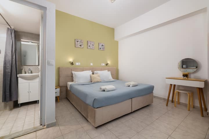 Lindos Tsambika Double Studio With Garden View - Lindos