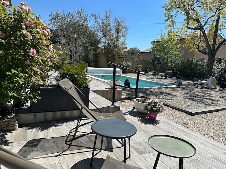 Suite Terrasse Piscine - Bedoin Centre à Pied - Bédoin