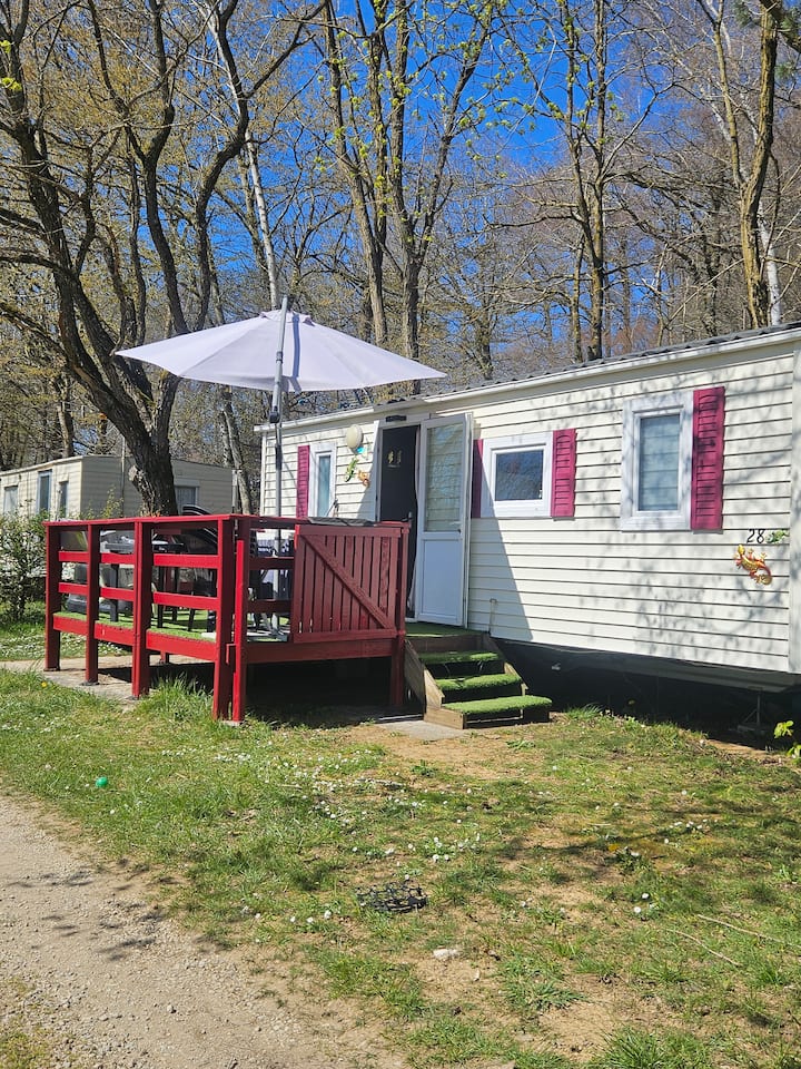 Mobil-home 4-6 Places Camping Pont De Salars - Pont-de-Salars