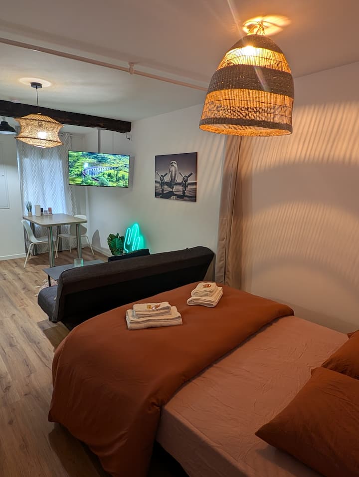 Charmant Studio Au Coeur De La Ville - Guer