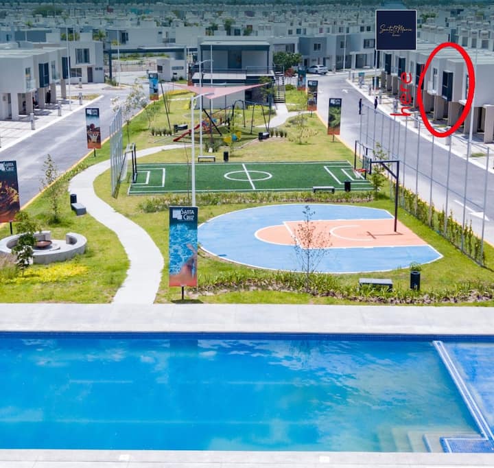 Casa Sta. María -A/c-cerca De Aeropuerto Gdl Y Vfg - Jalisco