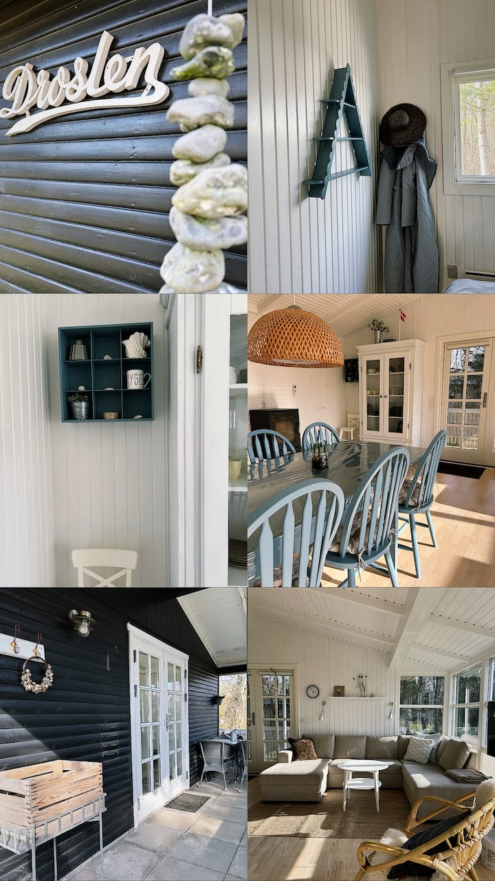 Charmerende Sommerhus Med Udespa Ved Vibæk Strand - Dänemark