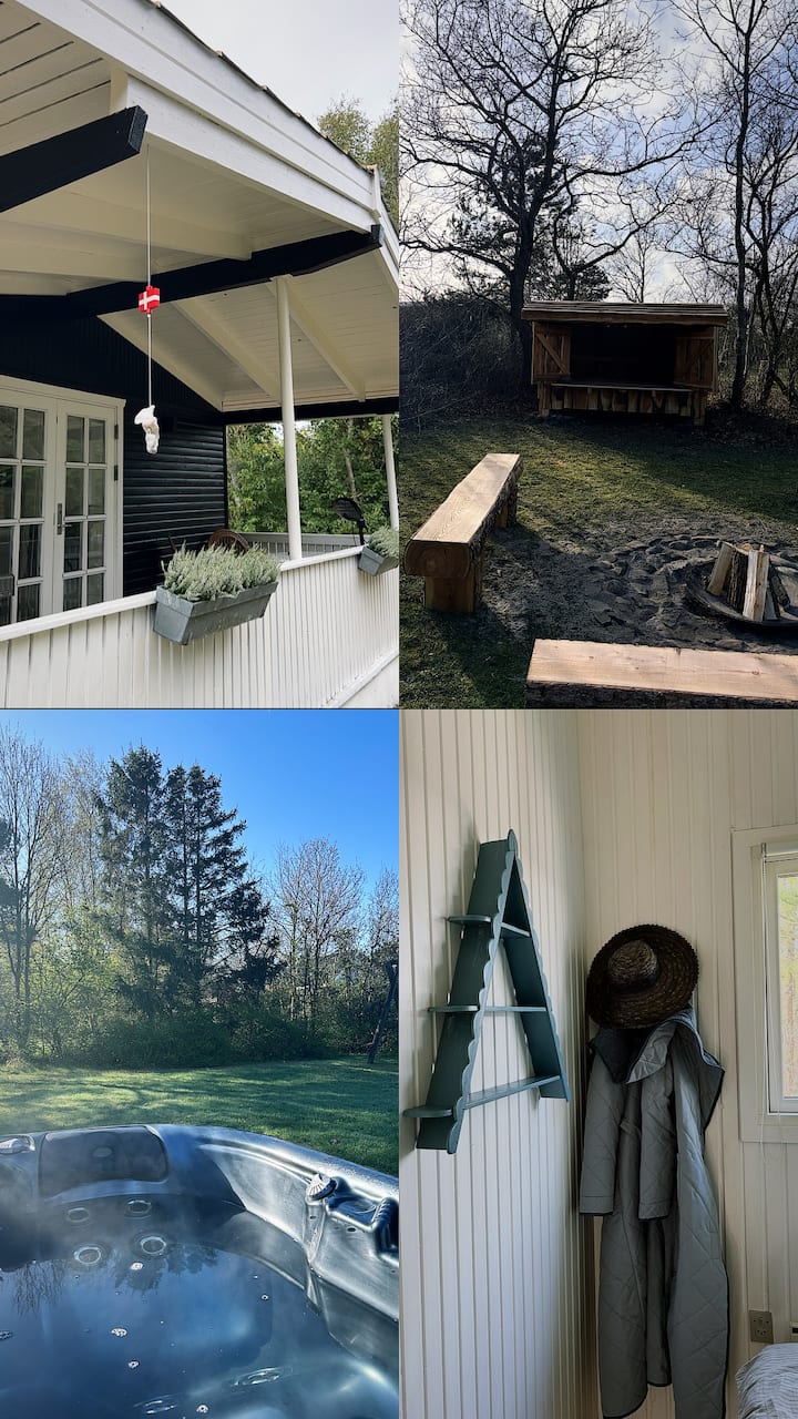 Sommerhus Ved Vibæk Strand Med Udespa & Shelter - Ebeltoft