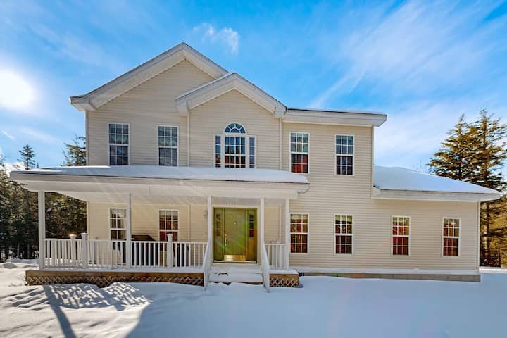 4br House, Quiet Neighborhood, Fireplace, Wifi - Bromley Mountain, VT