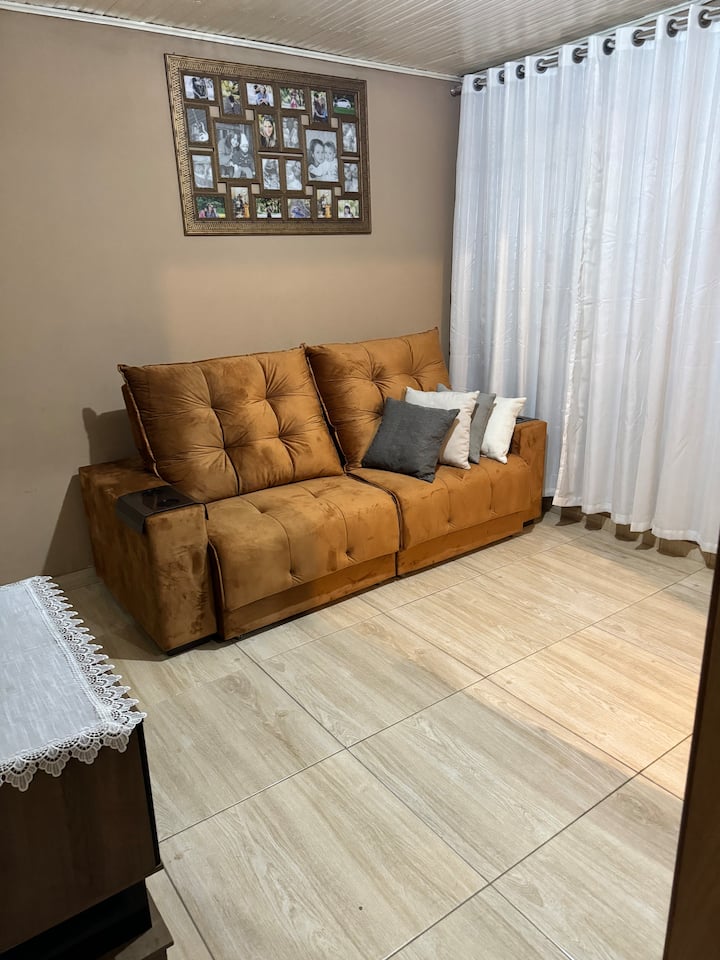 Casa Aconchegante Com Garagem - Ponta Grossa