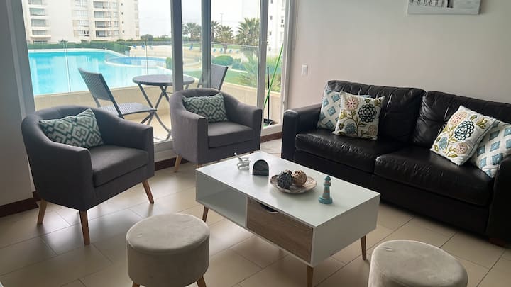 Confortable Depto. En Papudo - Papudo