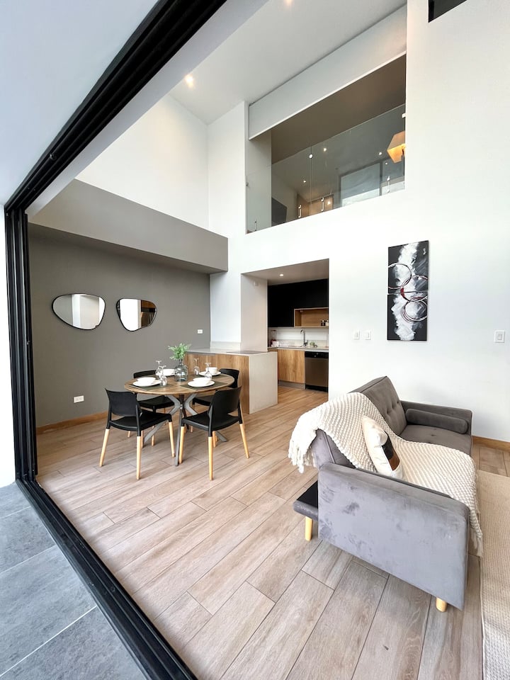 Lujoso Loft En La Ciudad Con Piscina - Ciudad de Guatemala