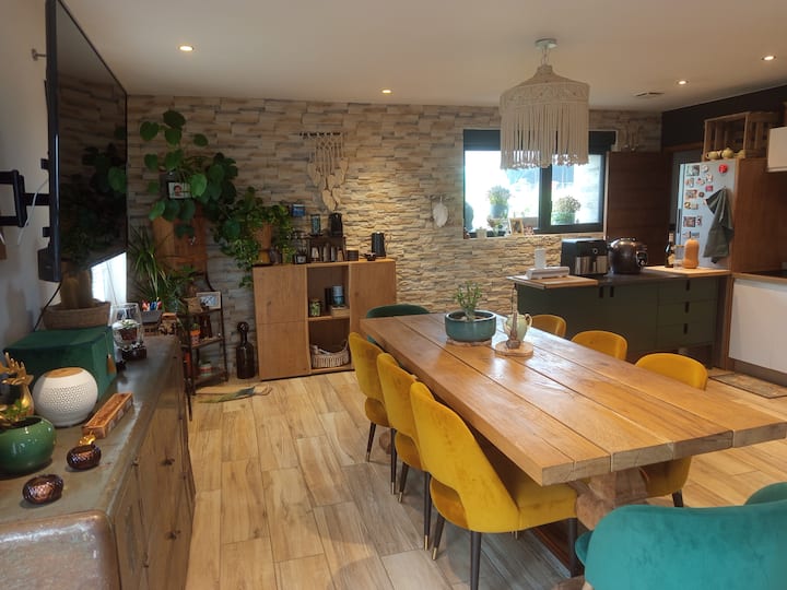 Maison Calme Entre Lacs Etmontagnes Jusqu'à 10pers - Isère