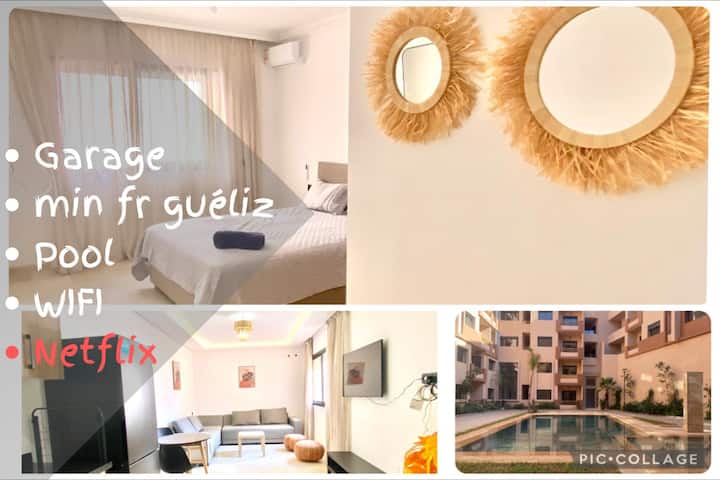 Modern Stay W/ Pool Near Gueliz - Marrakesh
