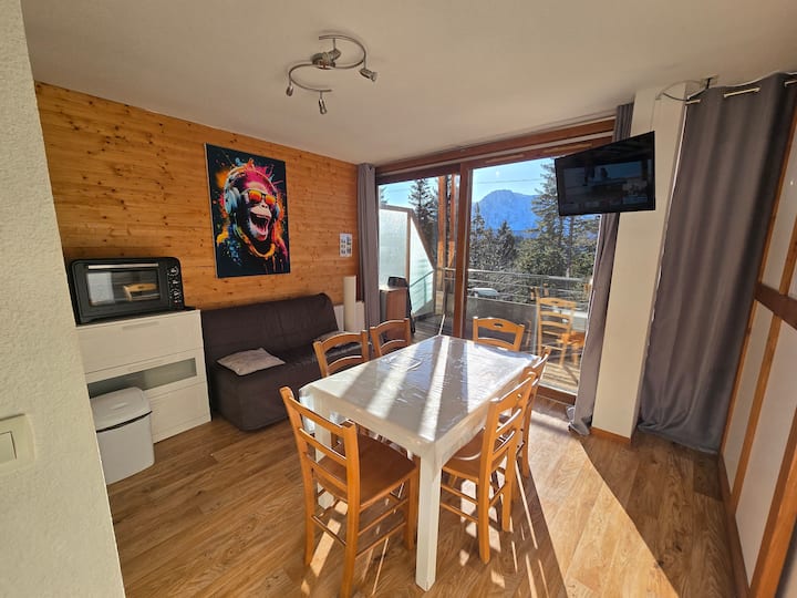 Appart Cosy, 7pers, 300m Des Pistes + Piscine - Chamrousse