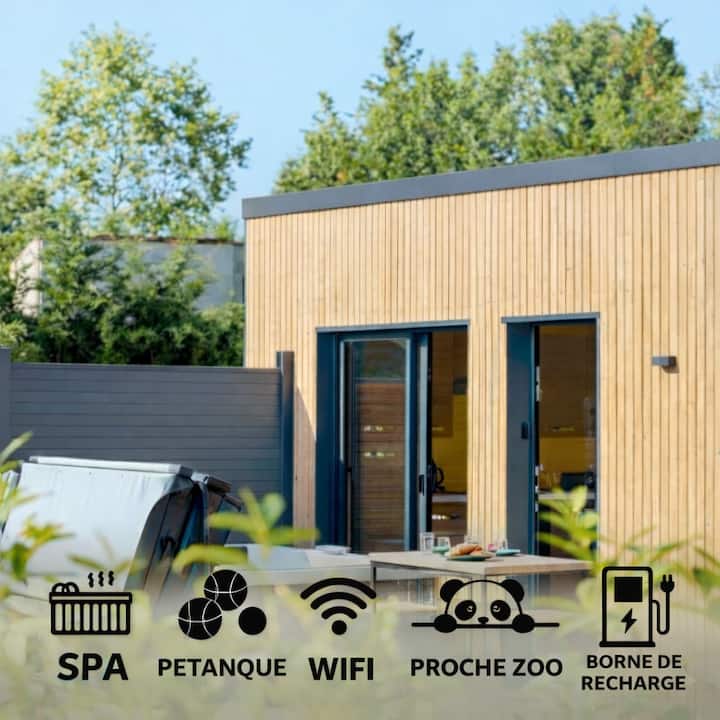 ÎLot Cosy-spa/clim/gite à 15 Min Du Zoo De Beauval - Indre