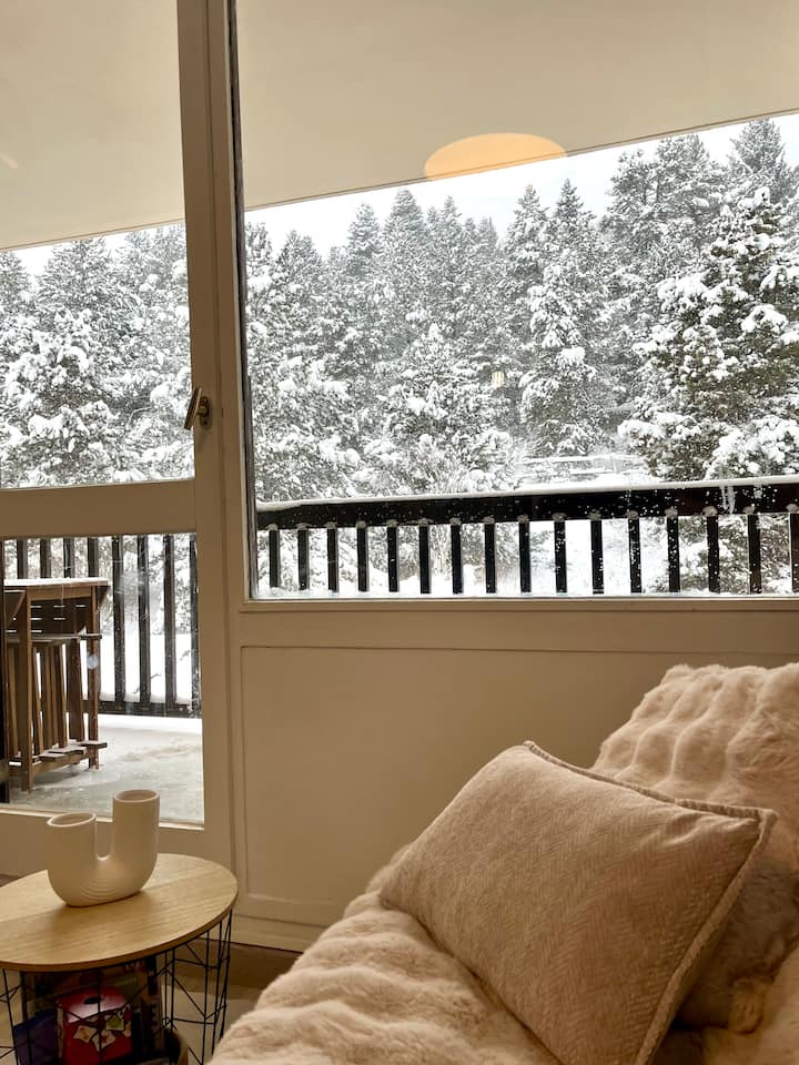 T2 Rénové Cosy Avec Terrasse · Télécabine & Centre - Font-Romeu-Odeillo-Via