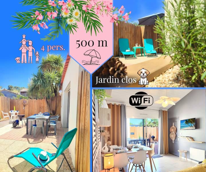 Le Coeur Du Veillon~havre De Paix~proche Mer &Golf - Talmont-Saint-Hilaire