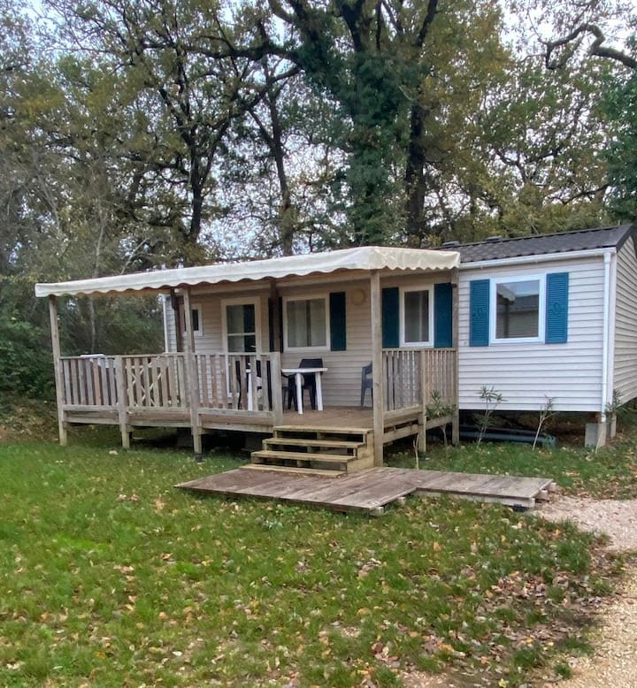 Mobilhome 6/7pers Nature Clim Ou Chauffage En Supl - Montricoux