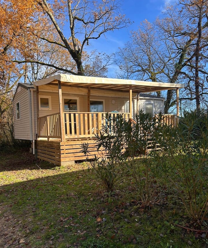 Mobilhome 6/7pers Nature Clim Ou Chauffage En Supl - Montricoux