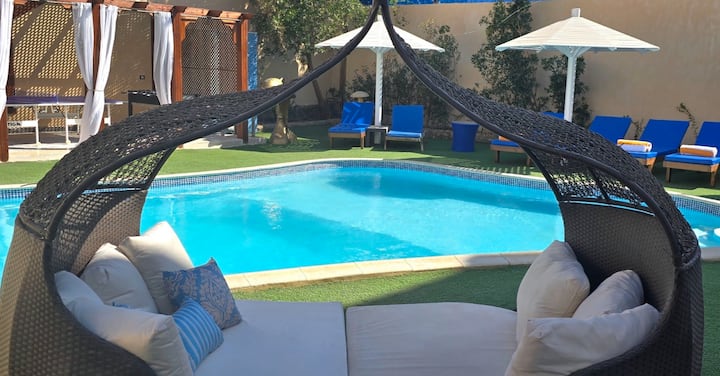 Luxury Royal Sapphire Villa 10 Pers Private Pool - Hurghada