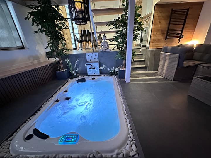 Appartement Zen Jacuzzi Privé - L'Hospitalet de Llobregat