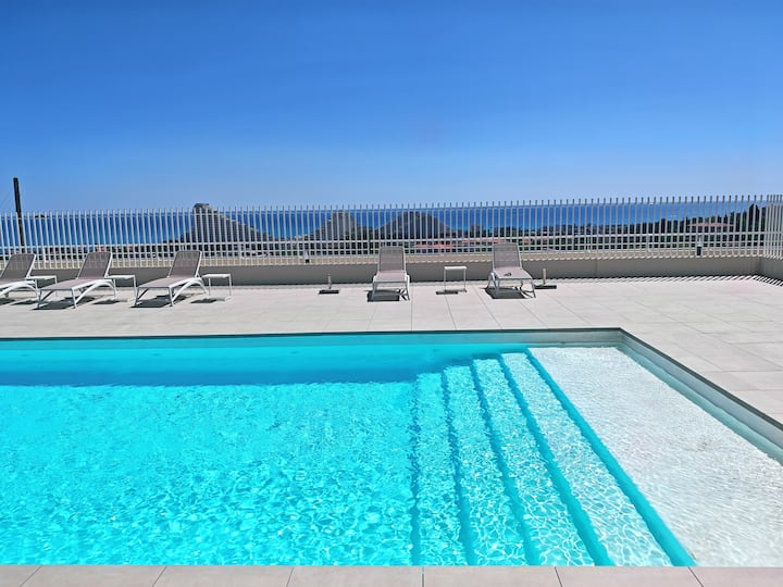 Rooftop-riviera # Bel Air - Cagnes-sur-Mer