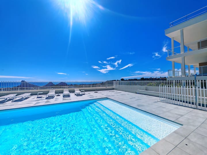 Bel Air - Rooftop Pool Seaview - Alpes-Maritimes