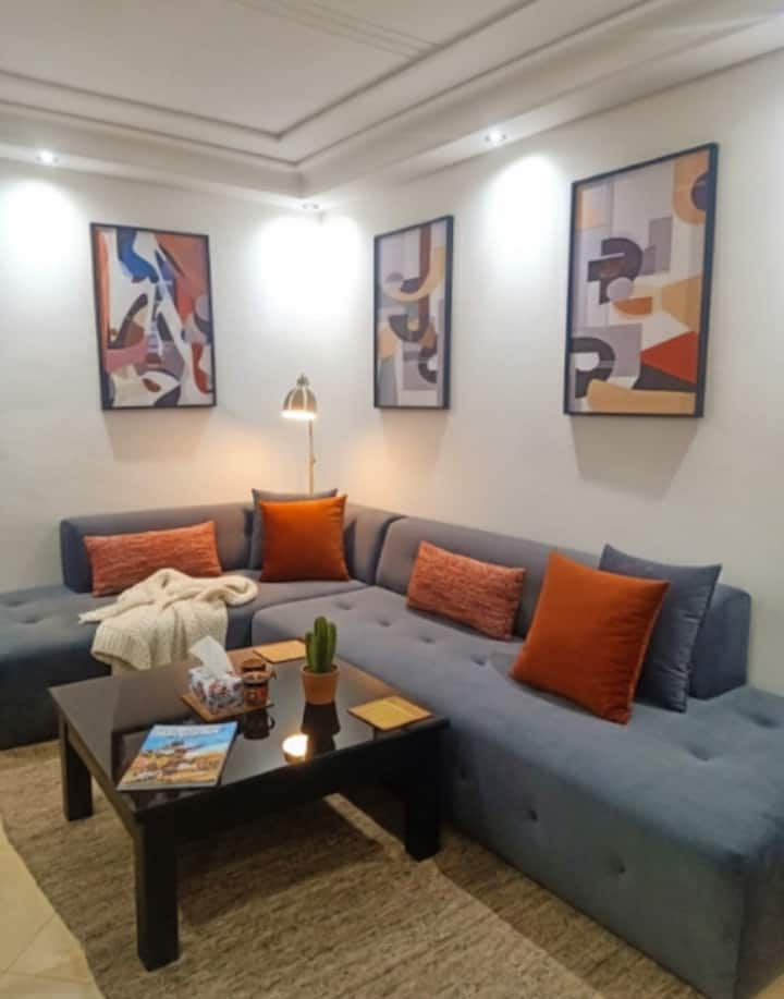 Gray Pearl Rabat Agdal. ÉLégant Studio Cosy & Chic - Rabat