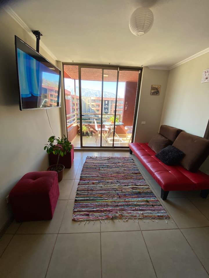 Depto. Amoblado Hasta 5 Personas - Los Andes