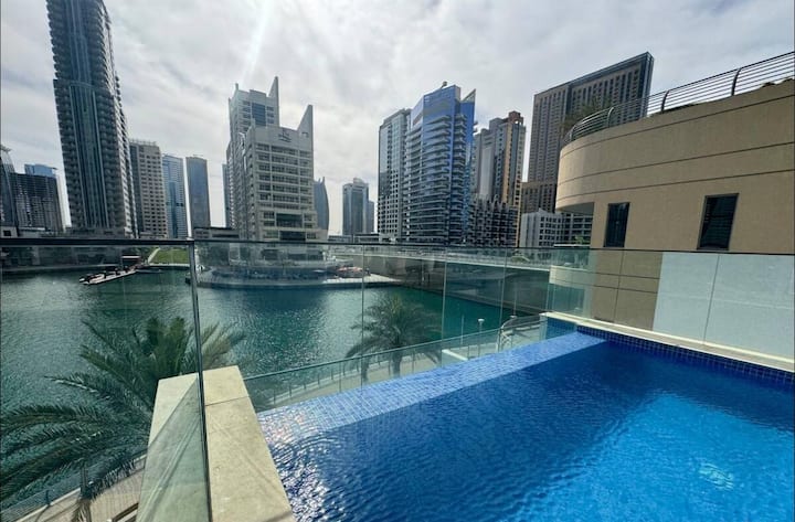 Luxury Sea View Studio In Dubai Marina - Dubaï Marina