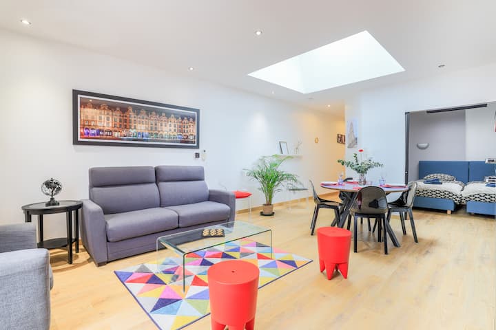 Séjour Clim Centre Arras 6 Pers/2 Chambres, - Arras