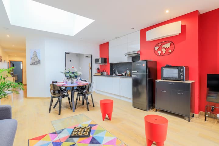 Séjour Confort Arras 6 Pers/2 Chambres, Clim - Arras