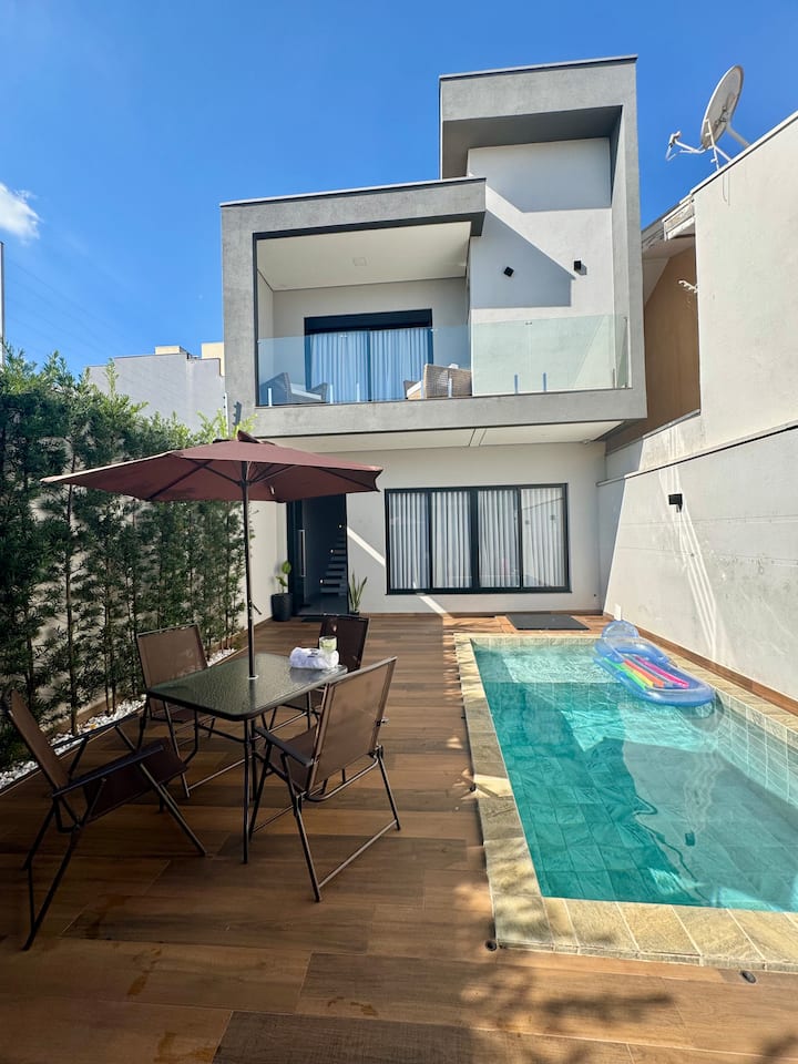 Casa Com Piscina, Aconchegante! - Americana