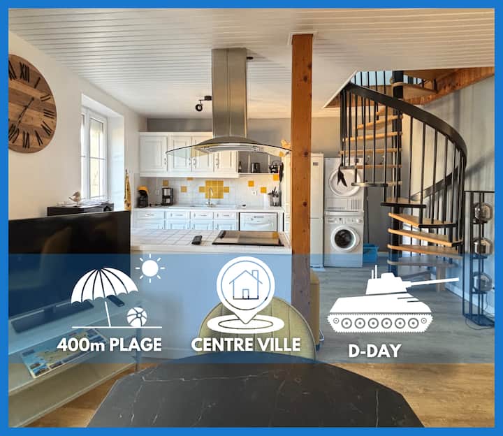 Mulberry : Duplex Centre Arromanches Dday200mplage - Plage d'Asnelles