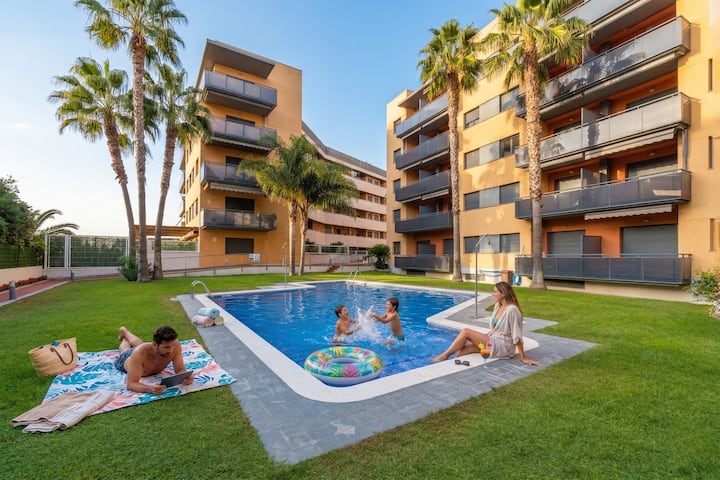 La Pineda | 4 Br | 2 Bain | Piscine | Terrasse - Tarragona