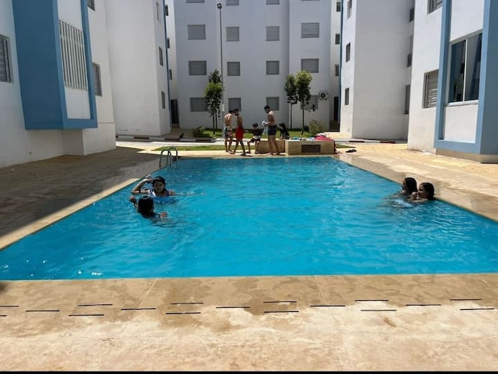 Coquet Appartement Avec Picine à Louer à Asilah - Asilah