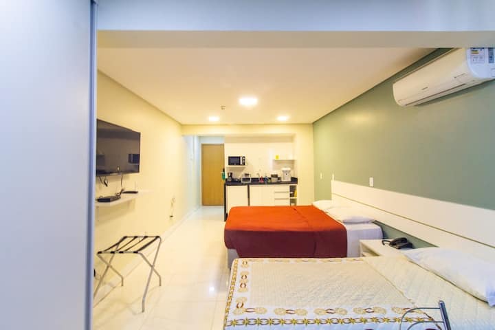 Apart Hotel Garvey - óTima Localização - Brasilia City