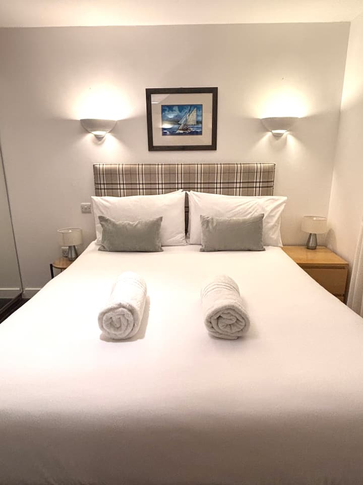 White Lodge Ocean View Apartment Mawgan Porth - Mawgan Porth