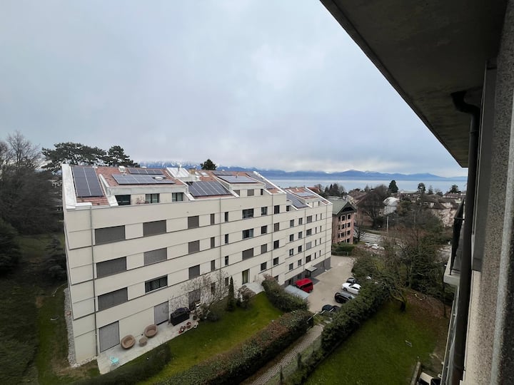 Studio Cosy Avec Vue Sur Le Lac - Lausanne