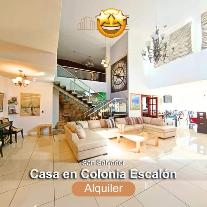 Beautiful House, Luxury Beds, Pool & Jacuzzi - San Salvador