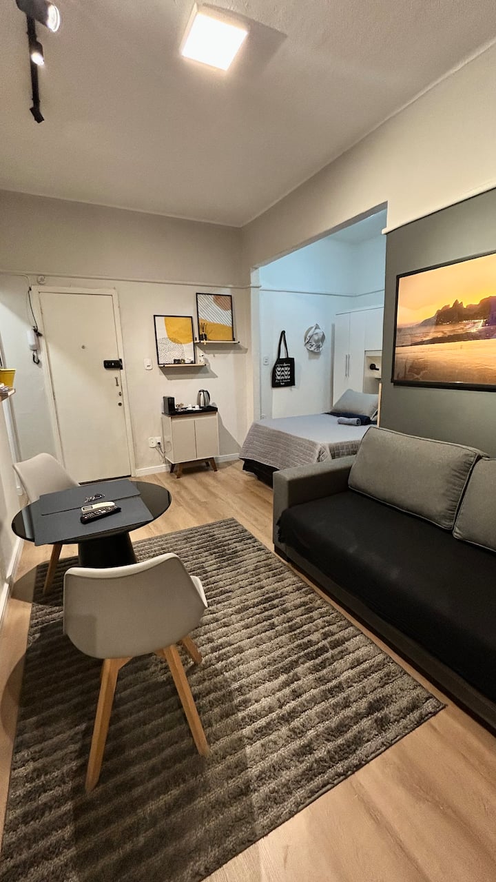 Studio Completo| ÓTima Localização | Praia De Copa - Copacabana