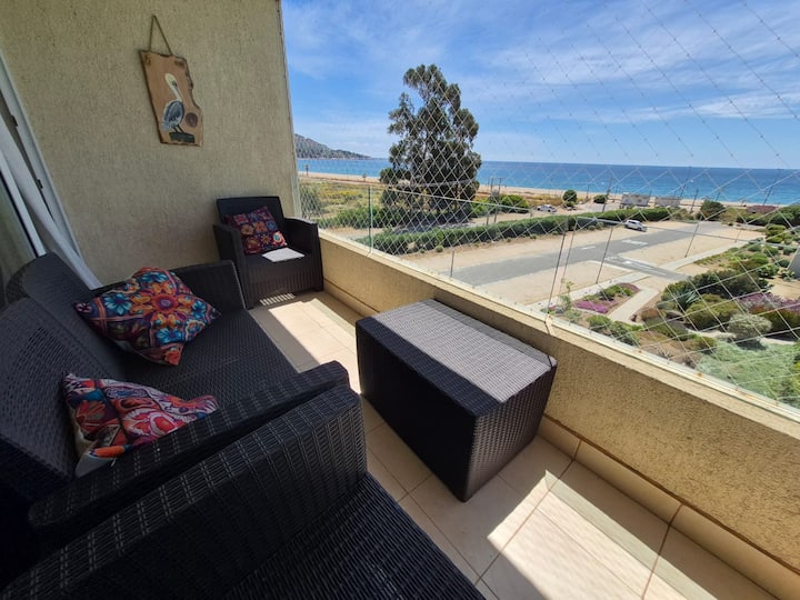 Acogedor Departamento En Papudo Laguna - Papudo