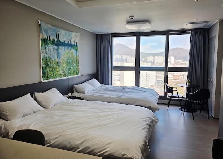 썸원호텔 1115호 #도심 속 힐링숙소#한달살기가능 - Yeosu