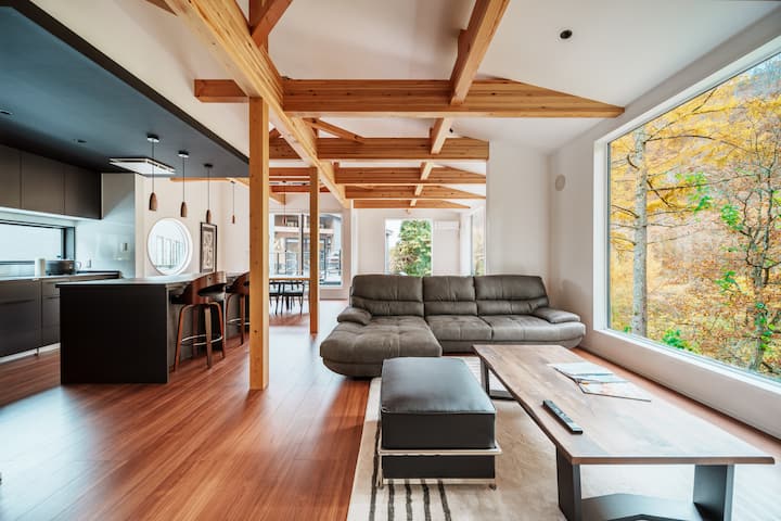 Villa 3 Newly Built Ski-in/ski-out Jacuzzi & Sauna - Hakuba