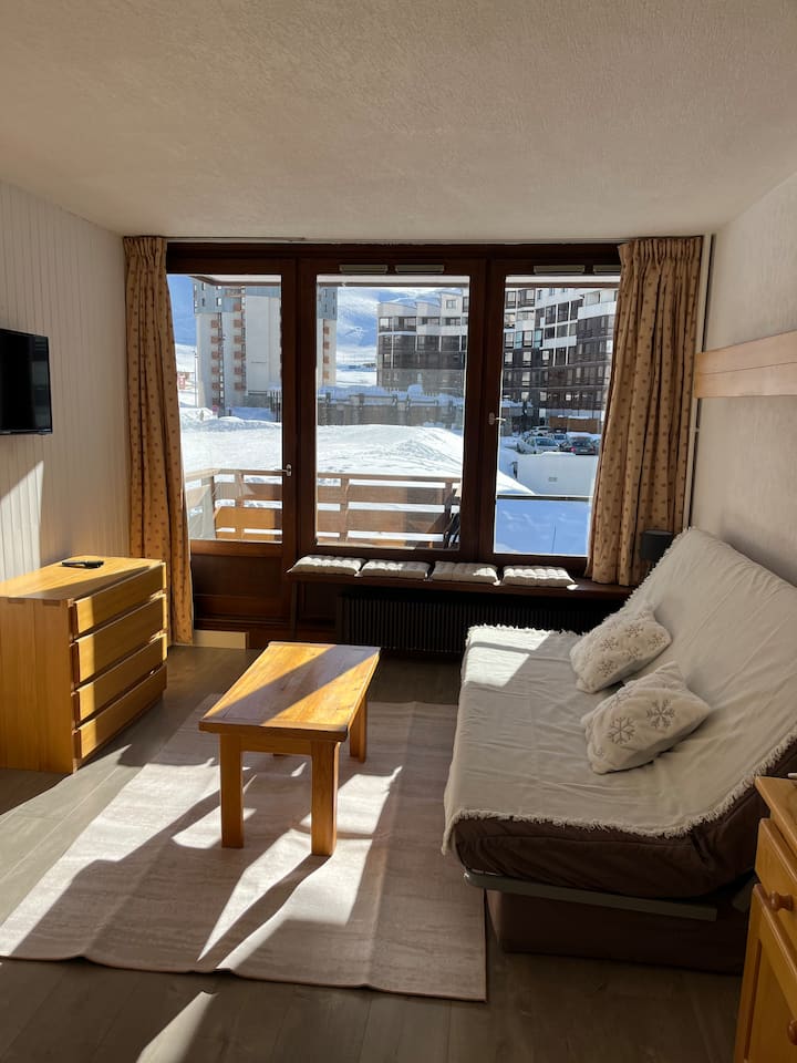 Studio Cosy Au Bord Des Pistes - Tignes