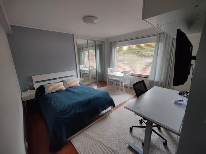 Studio Apartment, Free Parking, Type2 Car Charger - Tampere